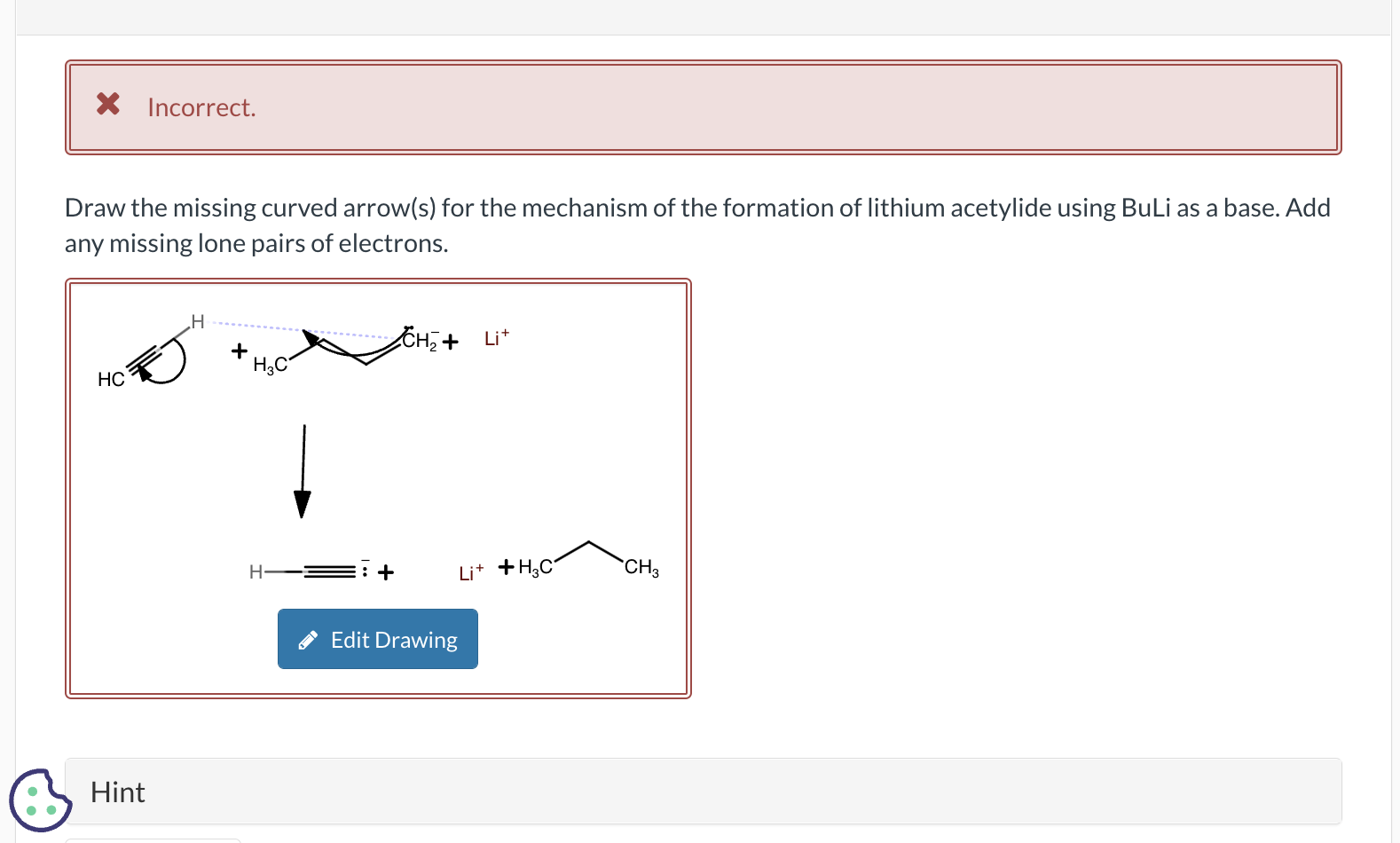 Solved Draw the missing curved arrow(s) for the mechanism of | Chegg.com