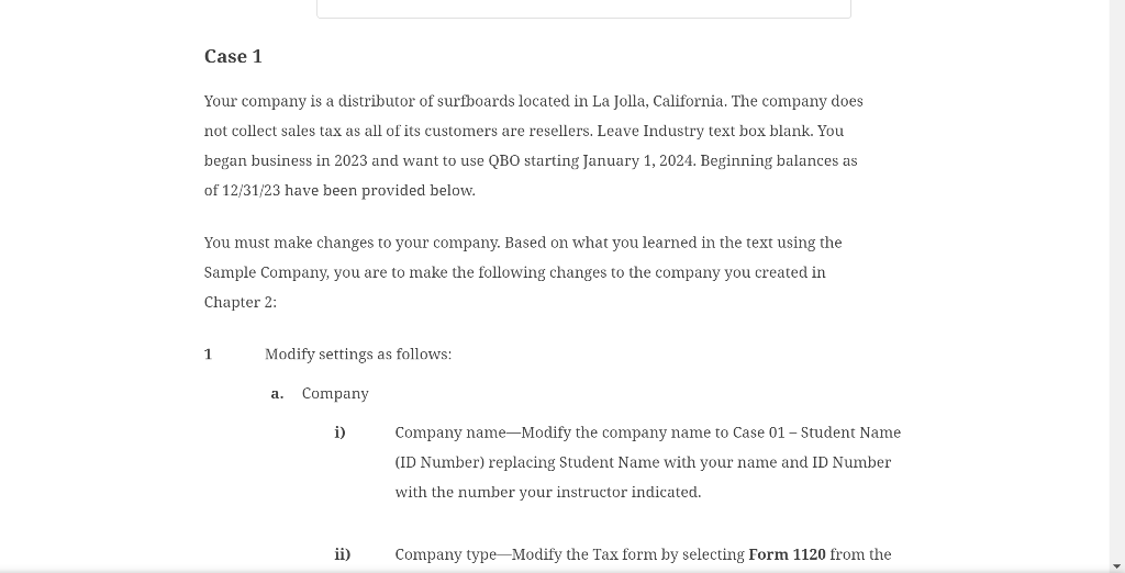 Chapter 3. Cases The following cases require you to | Chegg.com