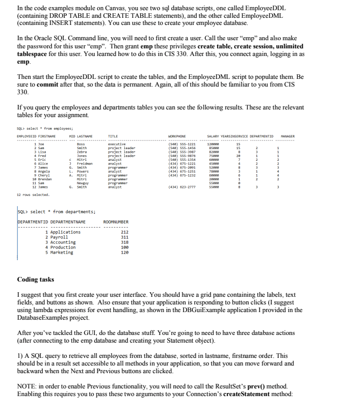 Solved In the code examples module on Canvas, you see two | Chegg.com