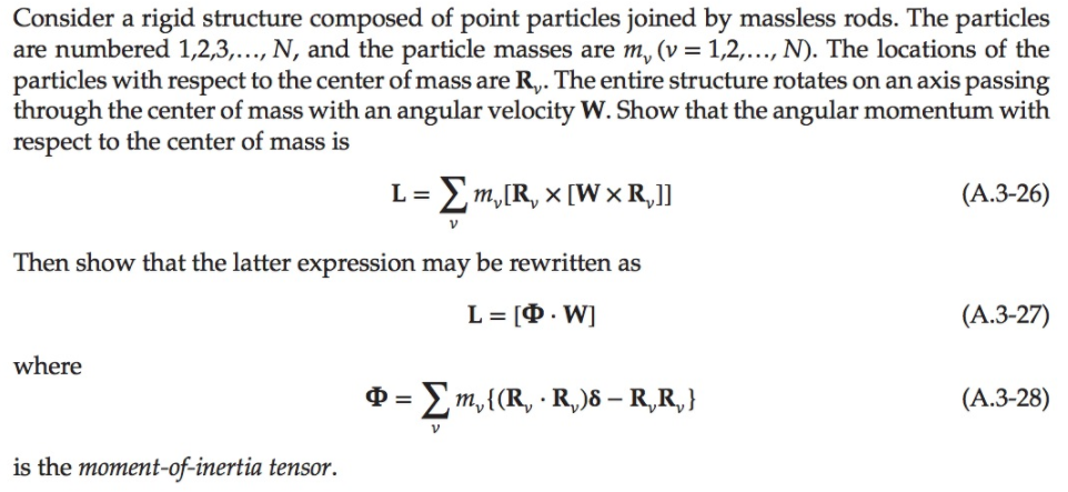 Solved Consider A Rigid Structure Composed Of Point