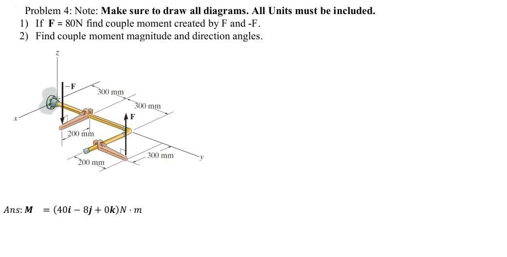 Solved Problem 4: Note: Make sure to draw all diagrams. All | Chegg.com