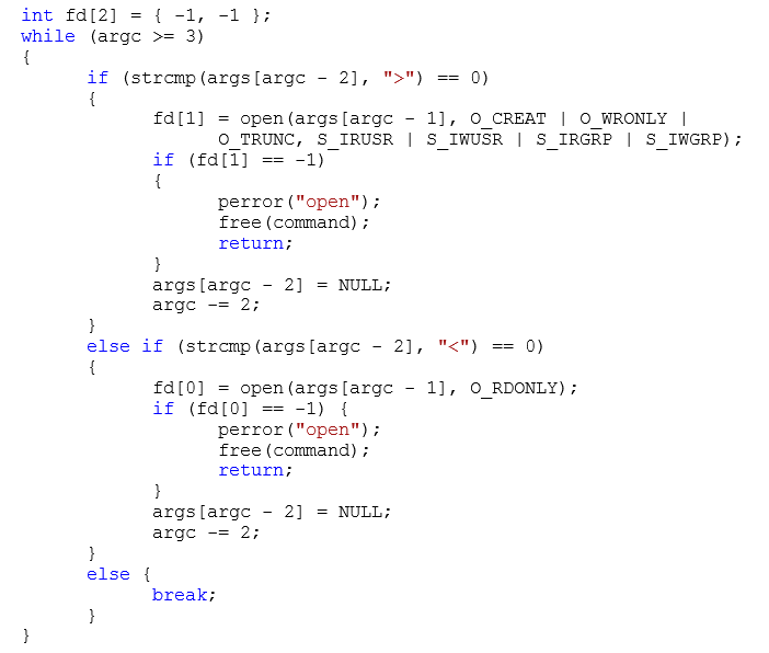 (Solved) - ASSIGNMENT TASK Design a C program to serve as a shell ...