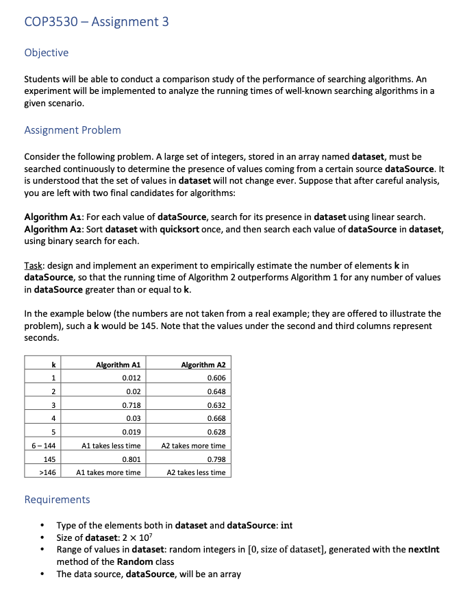 Solved Objective Students will be able to conduct a | Chegg.com