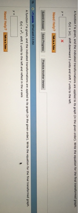 Solved A function f is given, and the indicated | Chegg.com