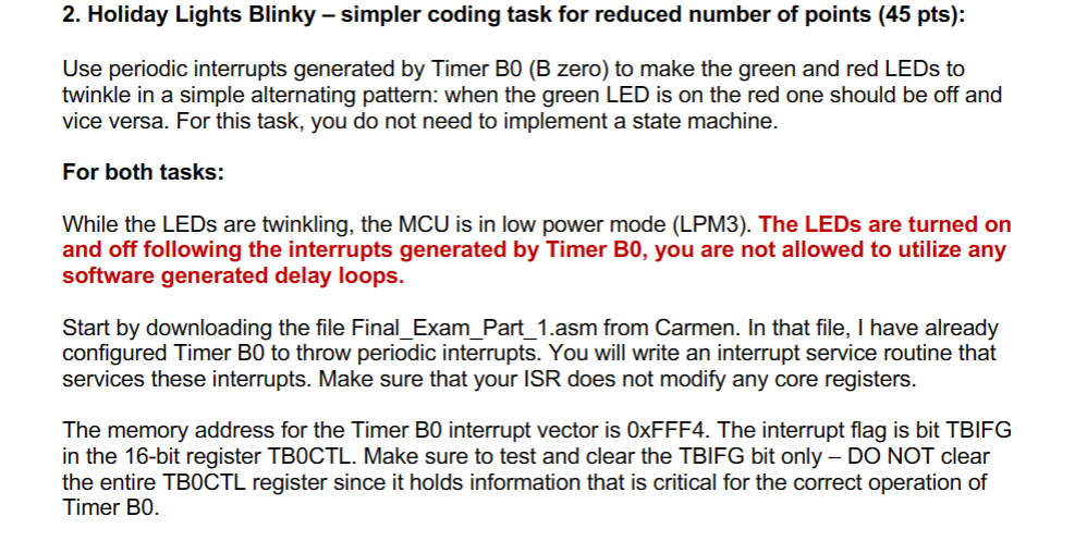 Solved MSP430 Code Logic:Code | Chegg.com