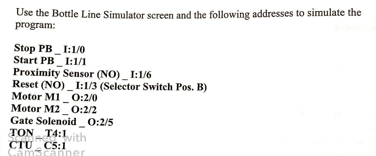 Solved 8-23 Write a documented PLC program to implement the | Chegg.com