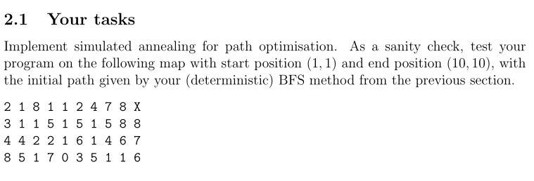 Solved Here we shall attempt to directly optimise the path | Chegg.com