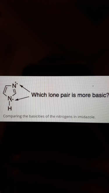 Solved which nitrogen is basic and which nitrogen is acidic? | Chegg.com