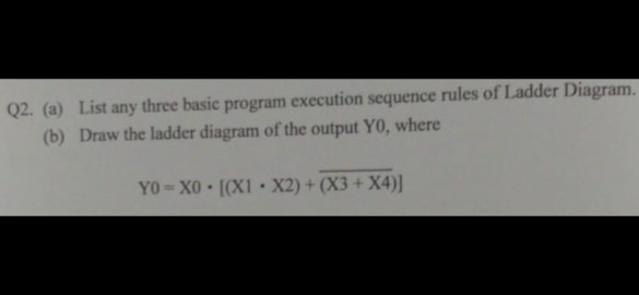 Solved Q2. (a) List any three basic program execution | Chegg.com
