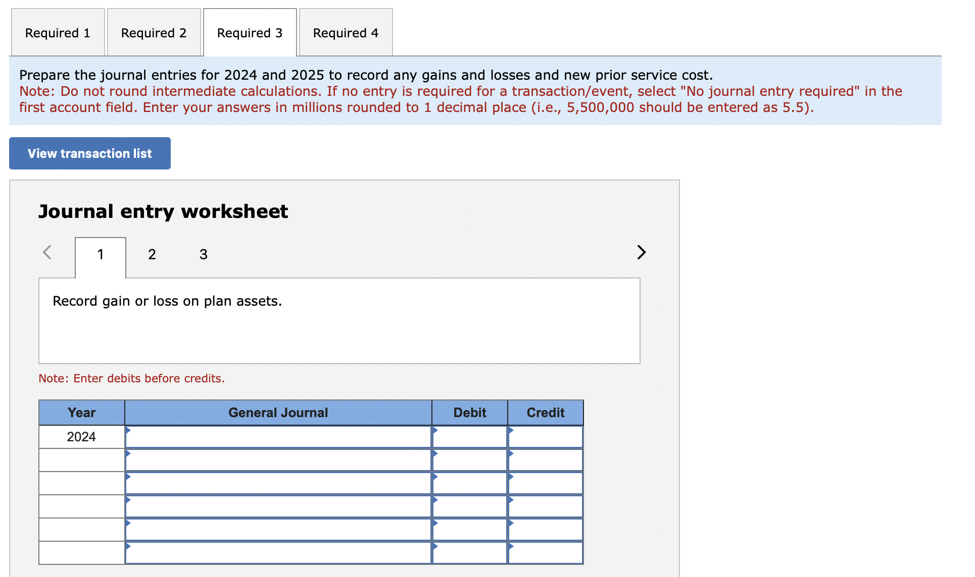 Solved Prepare the journal entries for 2024 and 2025 to | Chegg.com