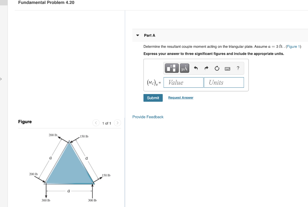 Solved Fundamental Problem 4.20 Part A Determine the | Chegg.com Solved Fundamental Problem 4.20 Part A Determine the | Chegg.com