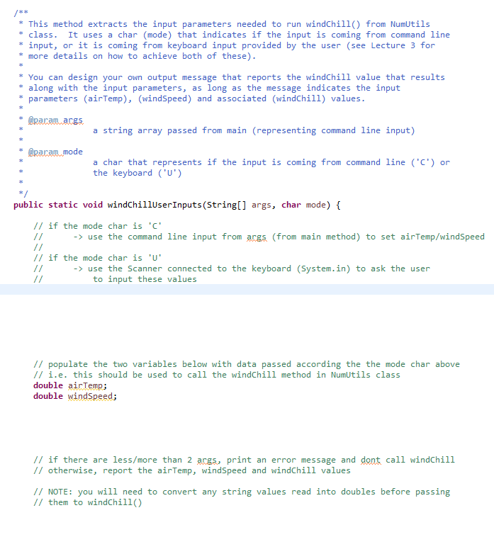 Solved // populate the two variables below with data passed | Chegg.com