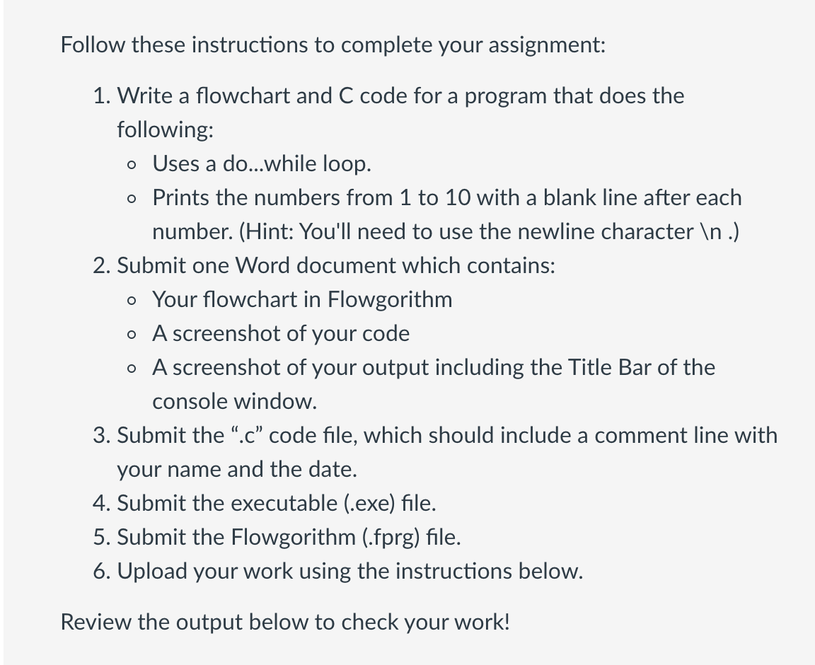 Solved Follow these instructions to complete your | Chegg.com