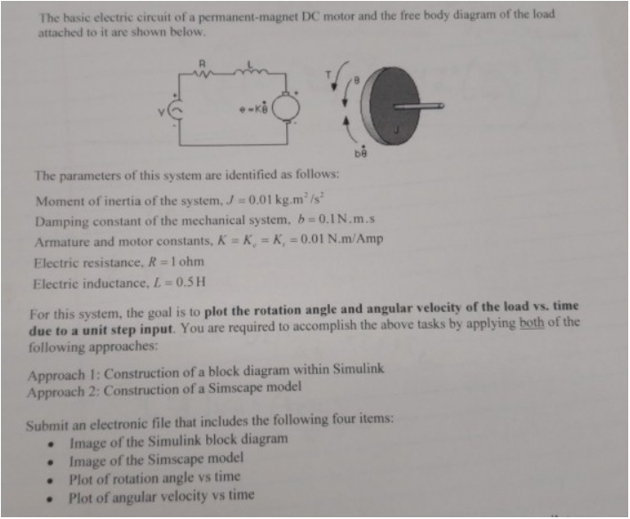 Solved The basic electric circuit of a permanent-magnet DC | Chegg.com