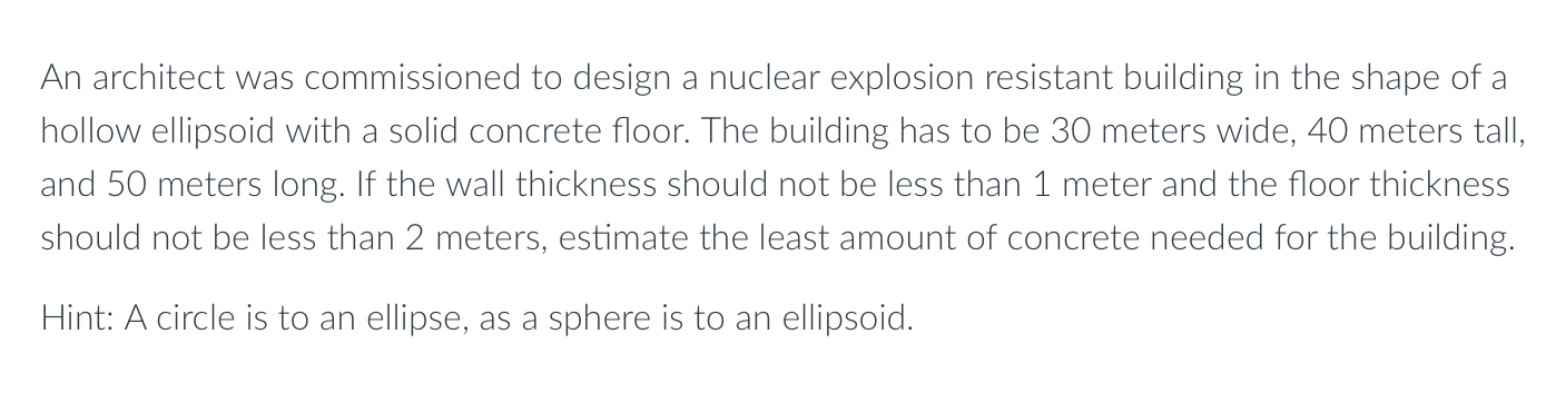 [Solved]: An architect was commissioned to design a nuclea