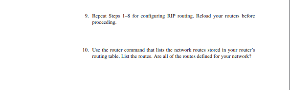 Solved LAB 9: STATIC AND RIP ROUTING NAME: Objective The | Chegg.com
