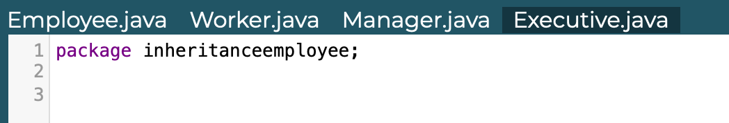 Solved Java: In Employee.java: Create a public abstract | Chegg.com
