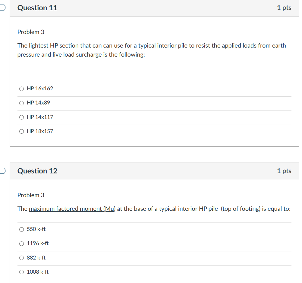 Solved Problem 3 The plan and elevation of an earth | Chegg.com