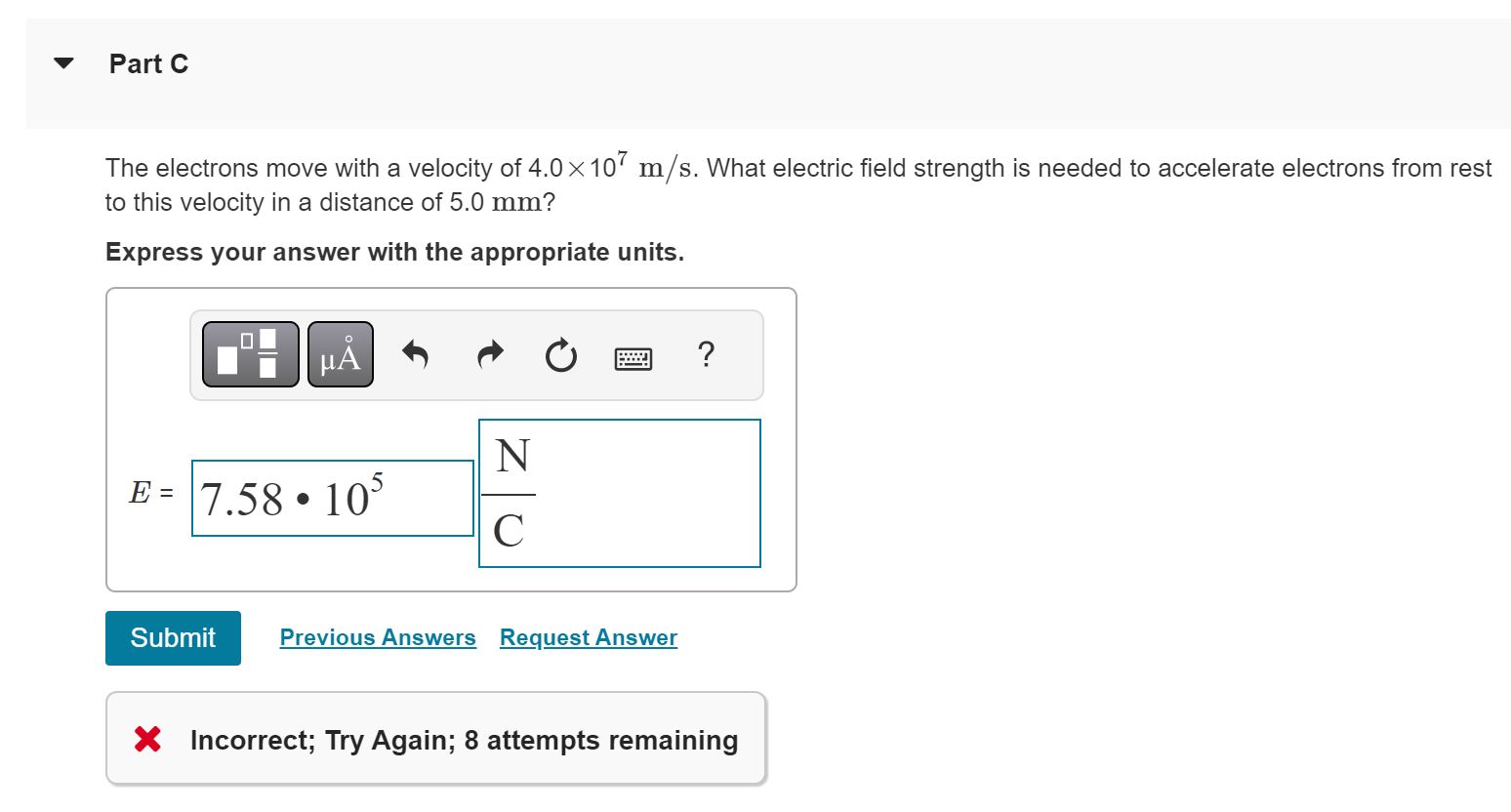 Solved The electron beam inside an old television picture | Chegg.com