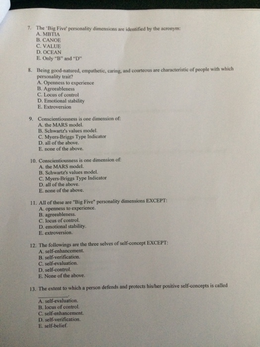 Solved Instruction: Please choose the best answer in the | Chegg.com