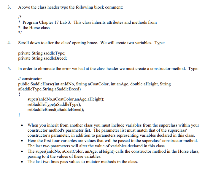 Solved CIT 249: Java II Chapter 17 Lab 3 We will create text | Chegg.com