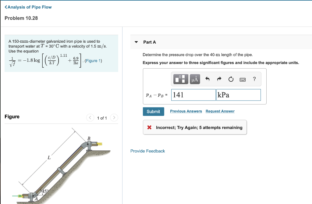 Solved Analysis of Pipe Flow Problem 10.28 A 150-mm-diameter | Chegg.com