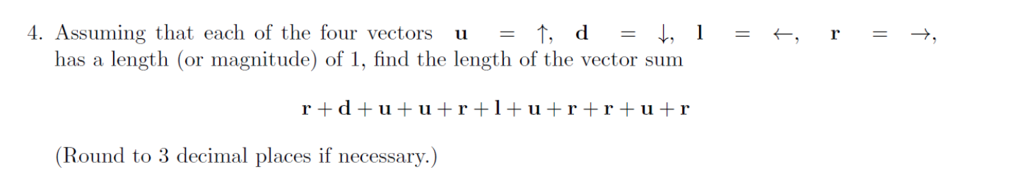 Solved 3. Choose the vector with the same direction as 3v1 – | Chegg.com