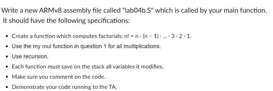 Solved Here is the code where it uses the | Chegg.com