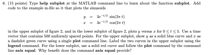 Solved MATLAB is an important tool that is widely used in | Chegg.com