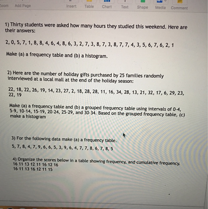 Solved oom Add Page Insert Table Chart Text Shape Media | Chegg.com