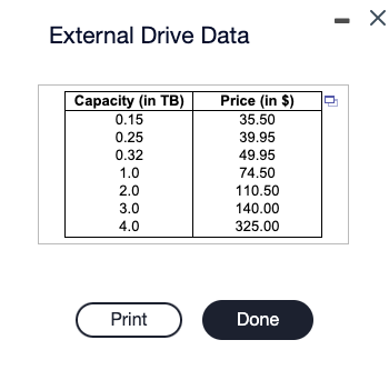 Solved Disk drives have been getting larger. Their capacity | Chegg.com