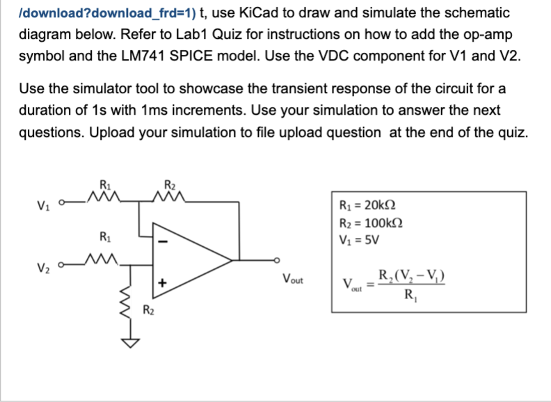 /download?download_frd=1) t, use KiCad to draw and | Chegg.com