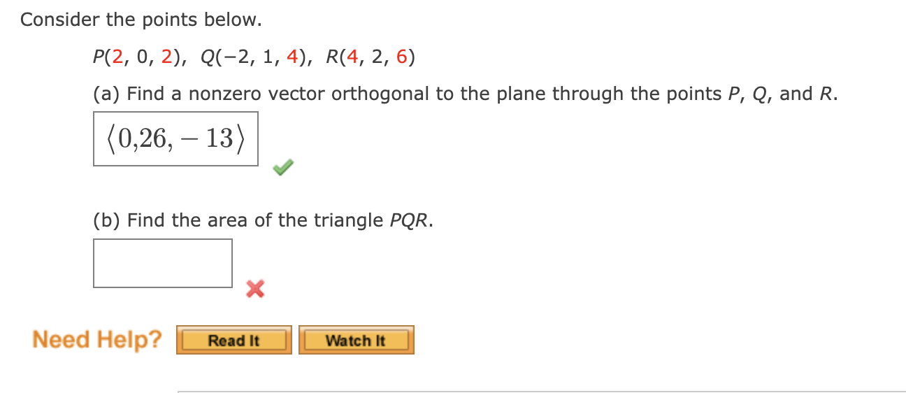 Solved Consider the points below. | Chegg.com