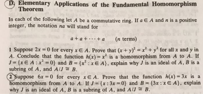 Solved Elementary Applications of the Fundamental | Chegg.com