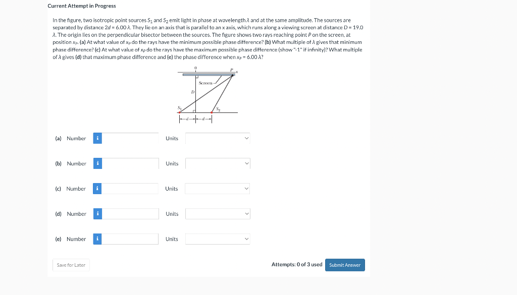 Solved In the figure, two isotropic point sources S1 and S2 | Chegg.com