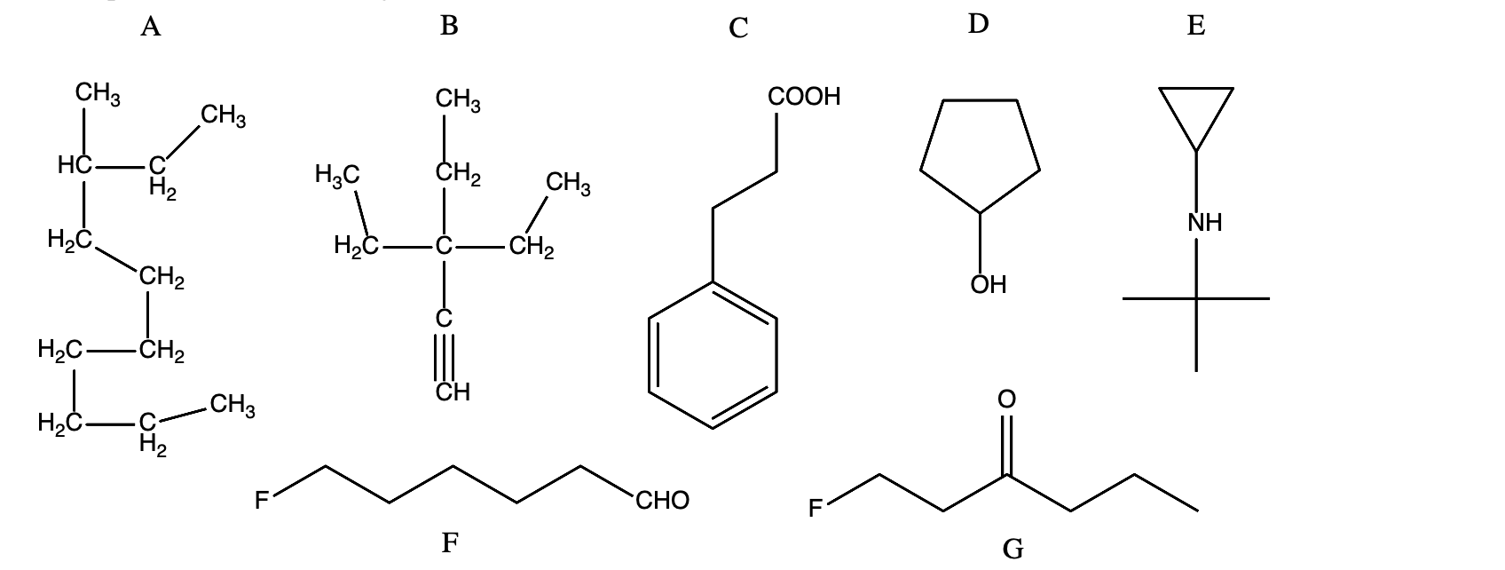 Solved COOH HC- tay NH H2C CH OH H2C=CH2 CH2 H2C CHO 6. (4 | Chegg.com