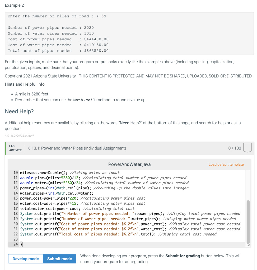 Solved 6.13 Power and Water Pipes (Individual Assignment) | Chegg.com