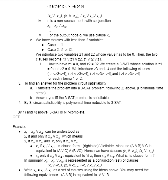 Solved 9. Assume xn, xv1 and xv2 are Boolean variables. | Chegg.com