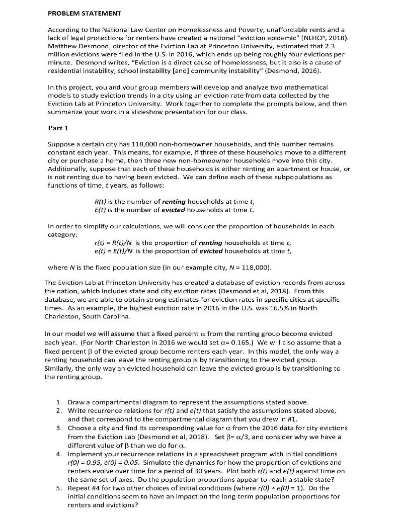 PROBLEM STATEMENT According to the National Law | Chegg.com