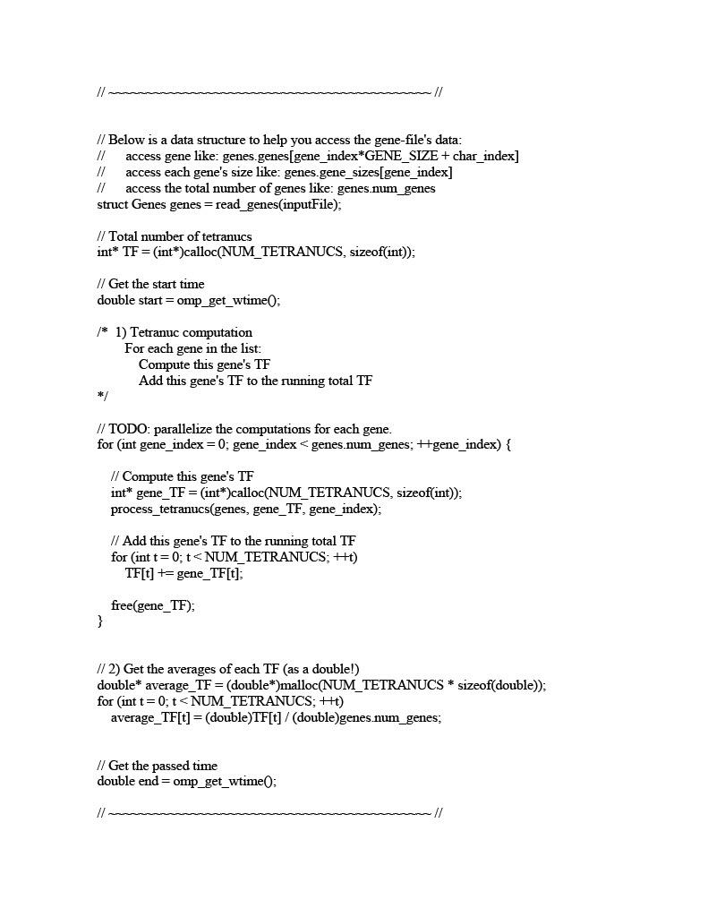 Solved The pseudocode below shows you how to compute the TFs | Chegg.com