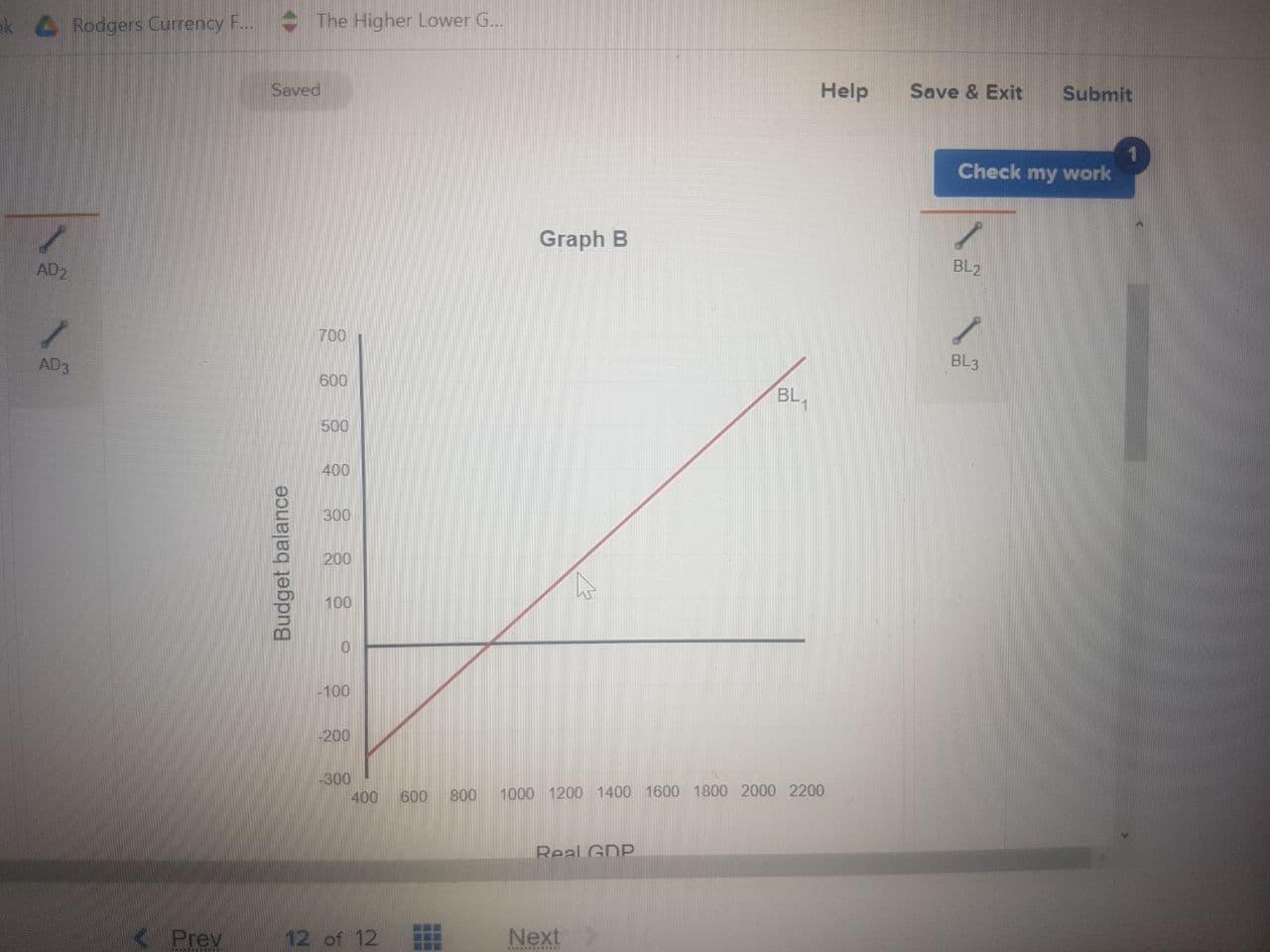 Solved Saved nt # 5 Help Save & Exit Submit Check my work | Chegg.com