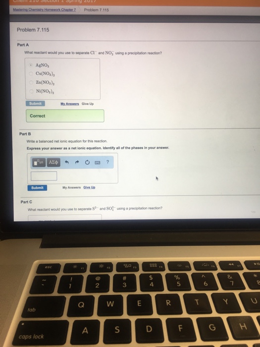 Solved 7.115 Problem 7.115 Part A What reactant would you | Chegg.com
