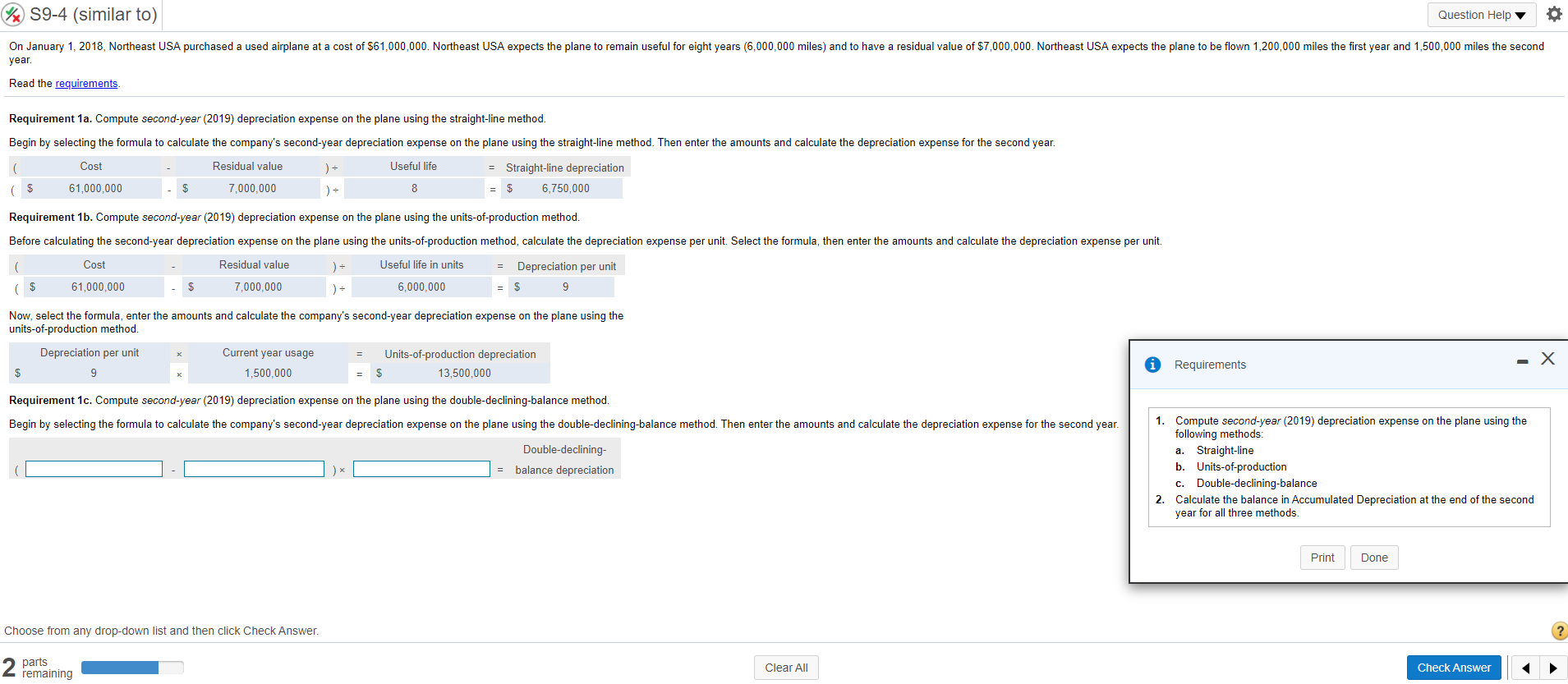 Solved Just need some help on this please and the parts that | Chegg.com