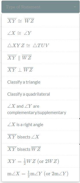 Solved Fill in the missing statement and reason of the proof | Chegg.com