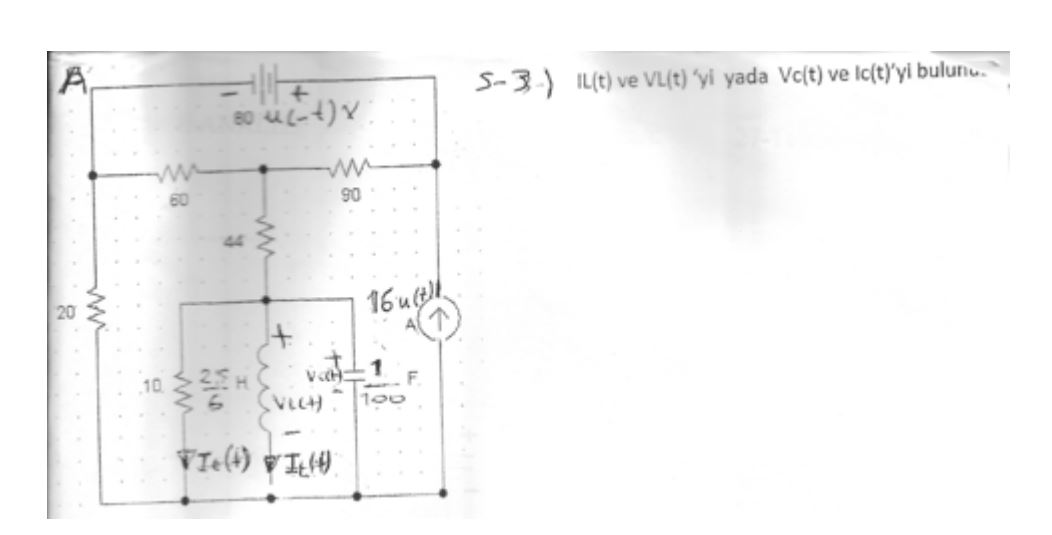 Solved Find IL(t) ﻿and VL(t) ﻿or Vc(t) ﻿and Ic(t). ﻿use s | Chegg.com