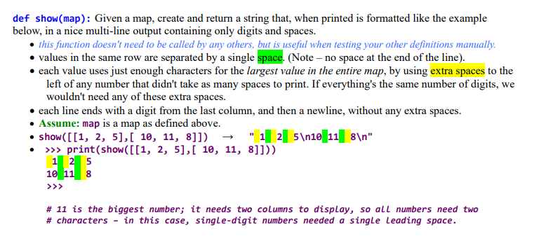 Solved Write the following function in python: ONLY allowed | Chegg.com