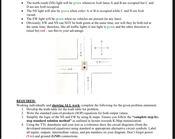 Design a digital logic circuit, which will implement | Chegg.com