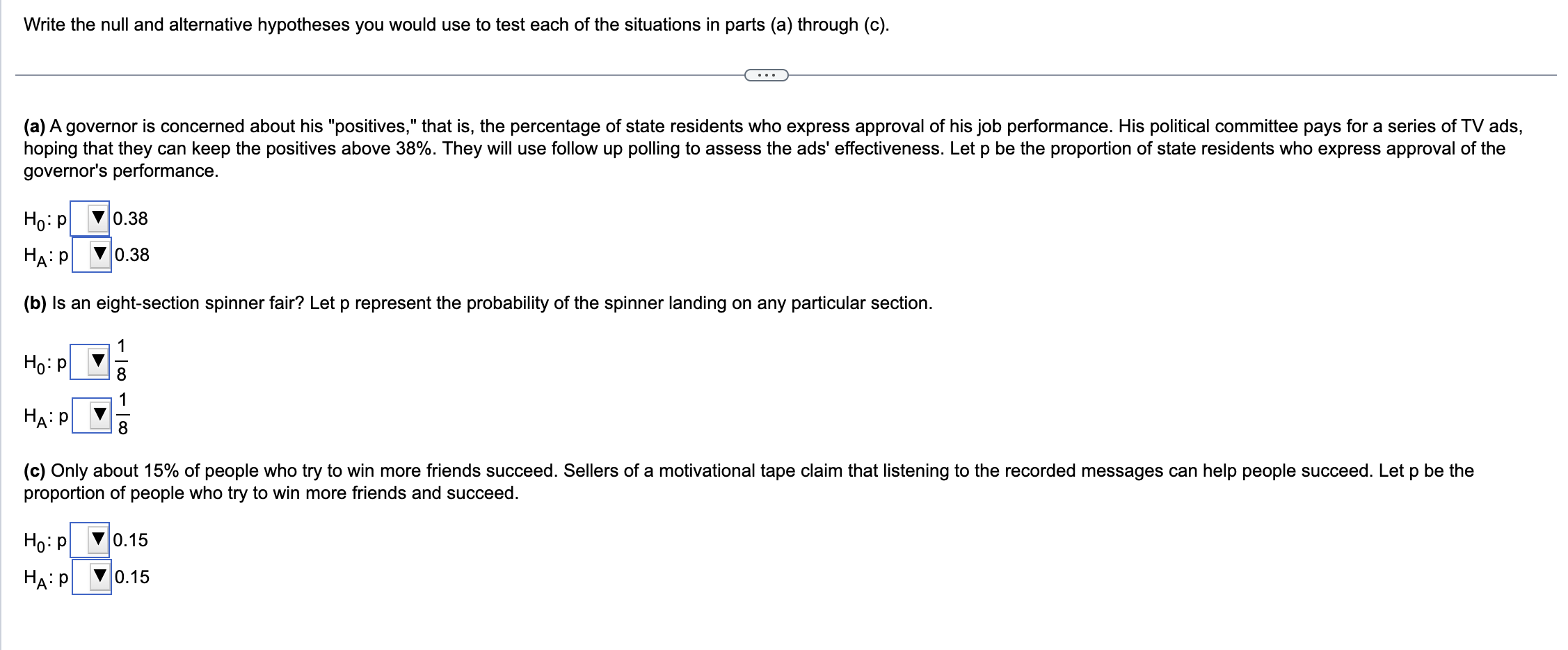 Solved Write the null and alternative hypotheses you would | Chegg.com