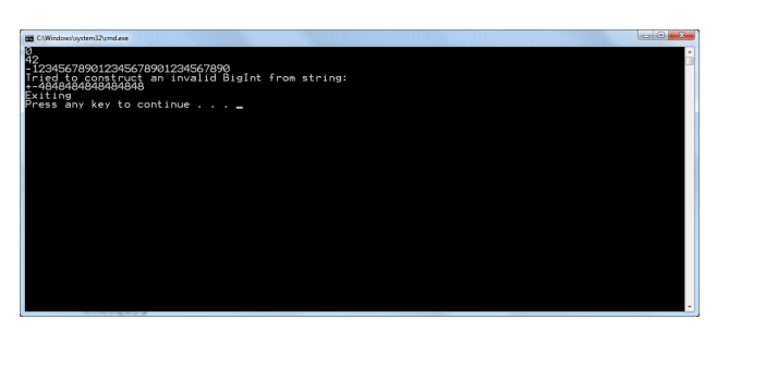 Solved Write A Class Called Biglnt The Bigint Class Is 