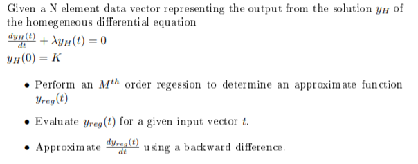 Given a N element data vector representing the output | Chegg.com